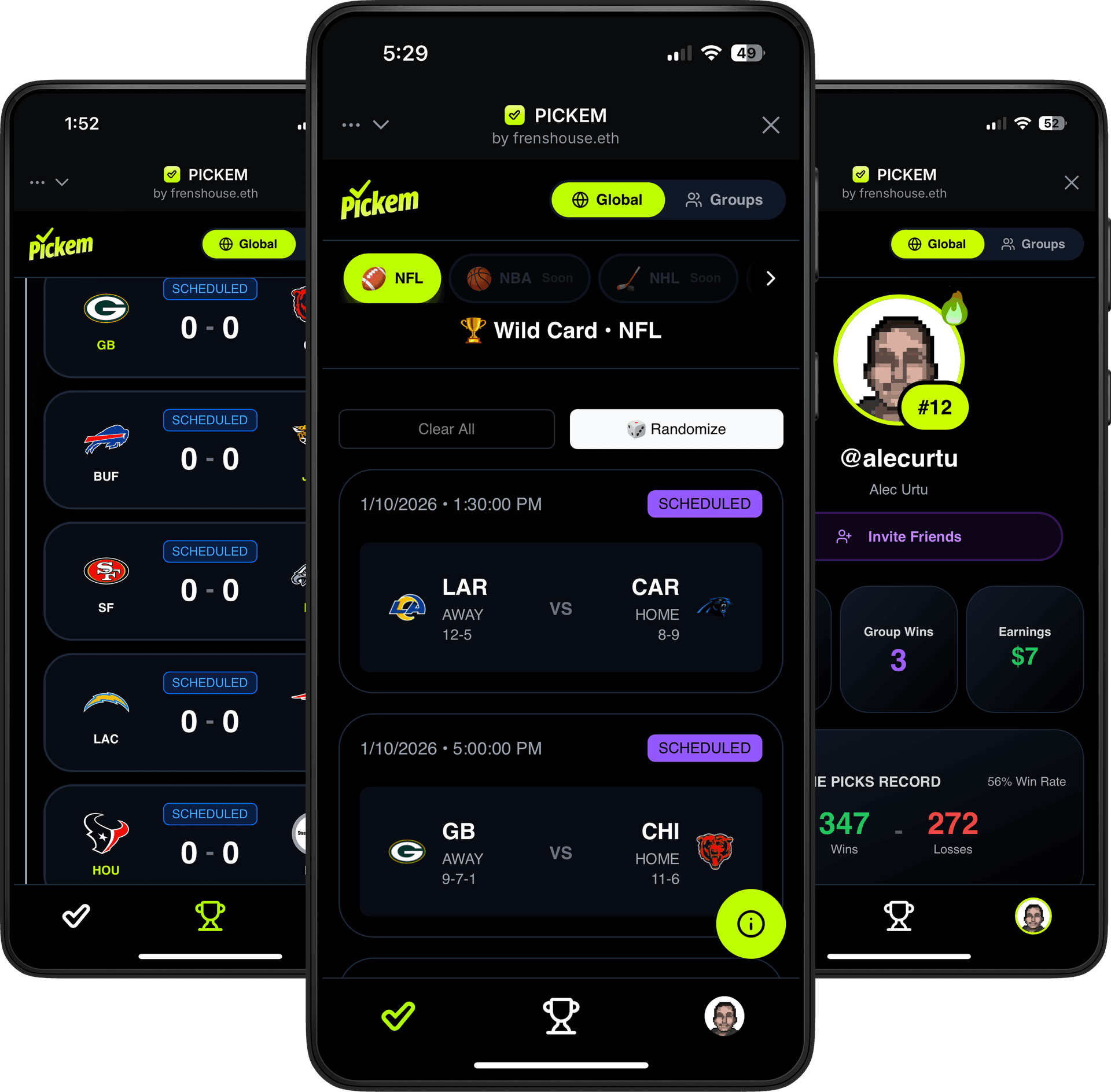 PICKEM - NFL Pick'em Game